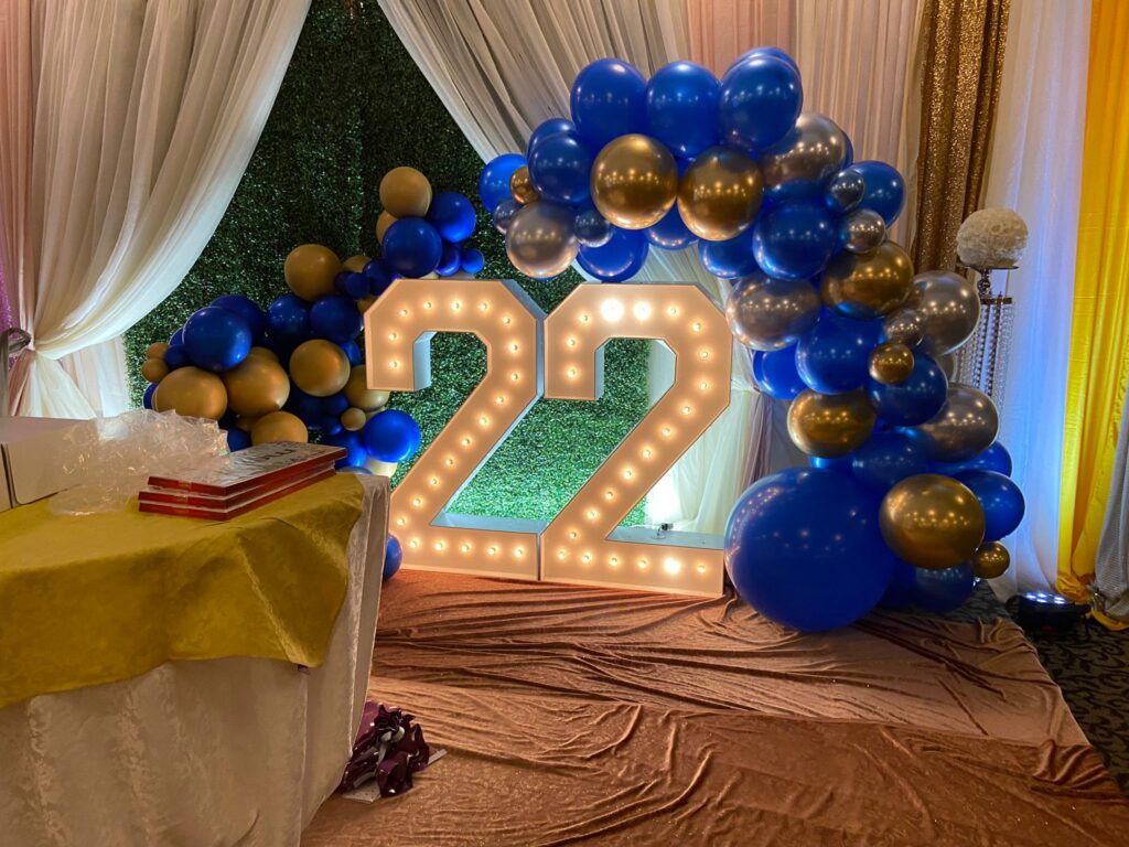 Rent Marquee Numbers Burlington | Marquee Lights